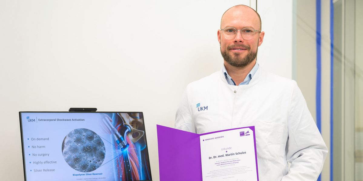 Silber ist Gold wert bei Implantaten: Martin Schulze in Innovate ...